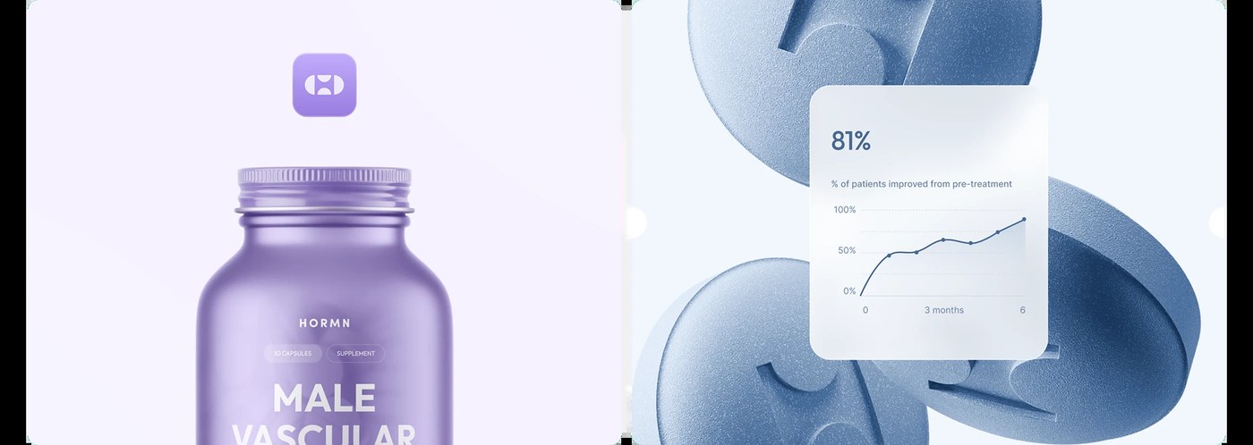 Health Tech App Brand Identity System for HORMN by Phenomenon