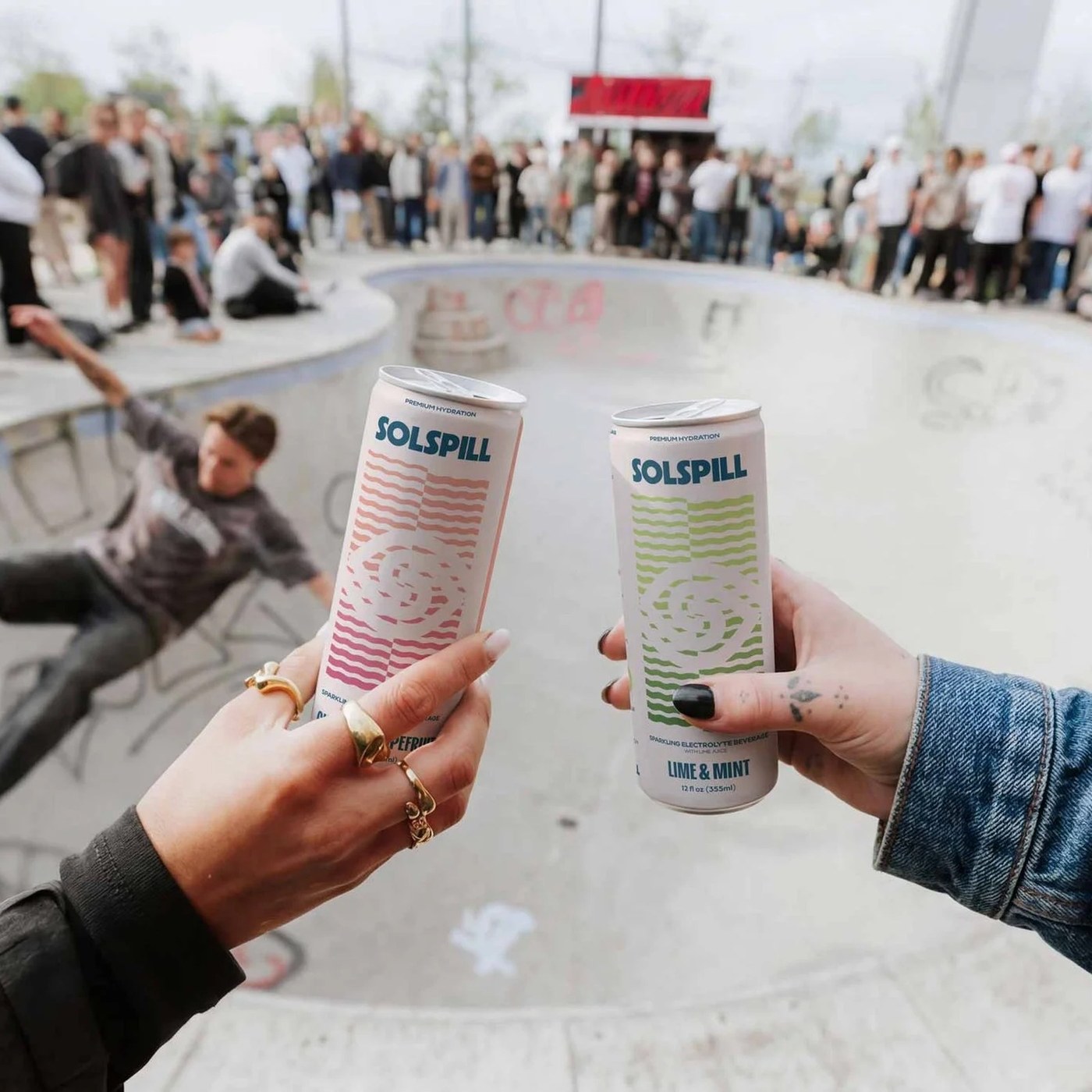 Solspill Beverage Packaging Design by Holman Design