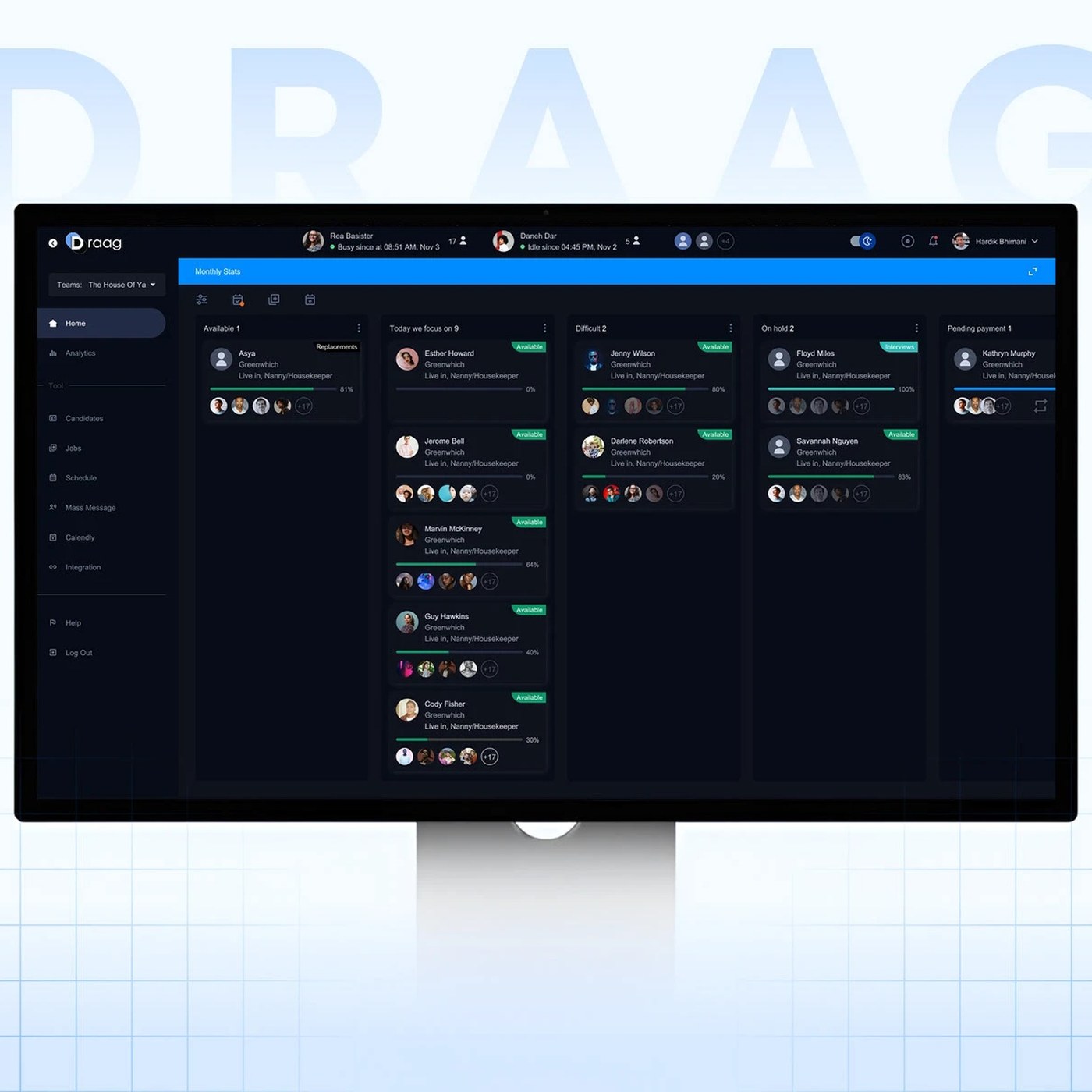 SaaS Dashboard UI/UX Design: Structuring Workspace Efficiency