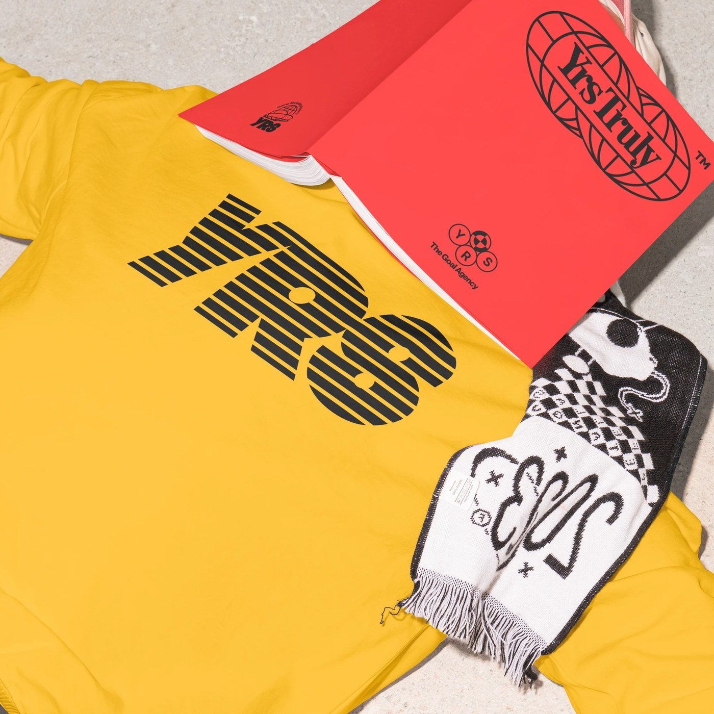 Visual identity system: Yrs Truly by Monga Design